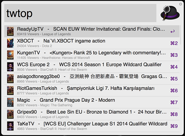 TwitchStreamer | Packal